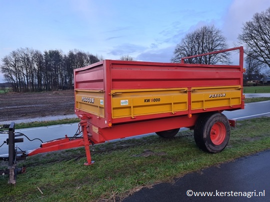 nette 6 tons peecon KW6000 kipper kipper, kipper kipkar kiepkar ...
