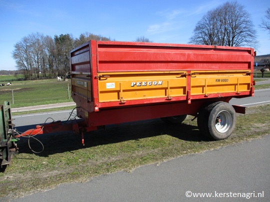 Peecon KW6000 kipper met opzetborden en deuren - Kerstenagri.nl, Welkom ...