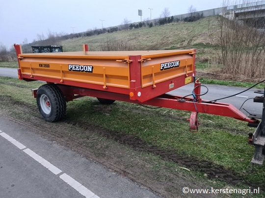 Peecon KW3500 kipper kipkar kipwagen kieper PEECON KW 6000- Kerstenagri ...