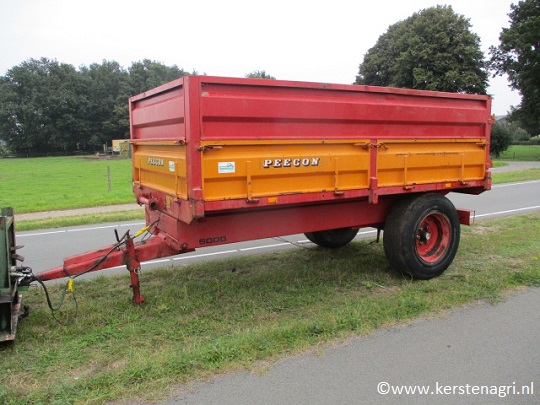 6 tons Peecon kipper type KW6000 in goede staat kipper kipwagen ...