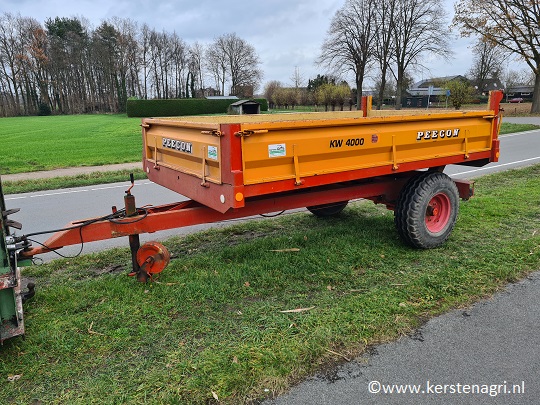 4 tons Peecon KW4000 kipper in goede staat - Kerstenagri.nl, Welkom bij ...